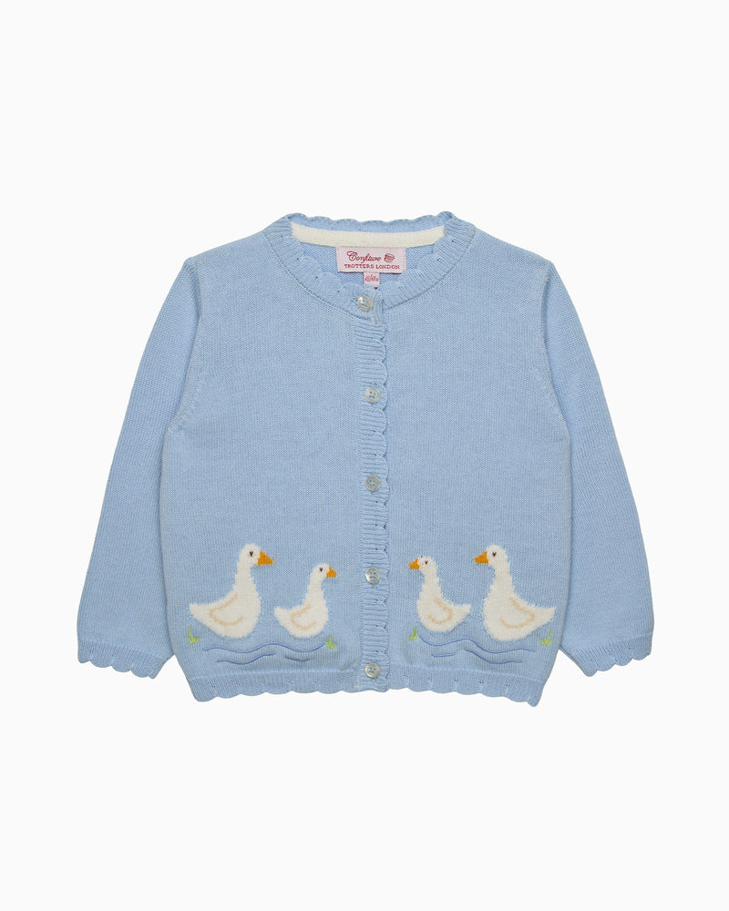 Confiture Cardigan Baby Swimming Duck Cardigan