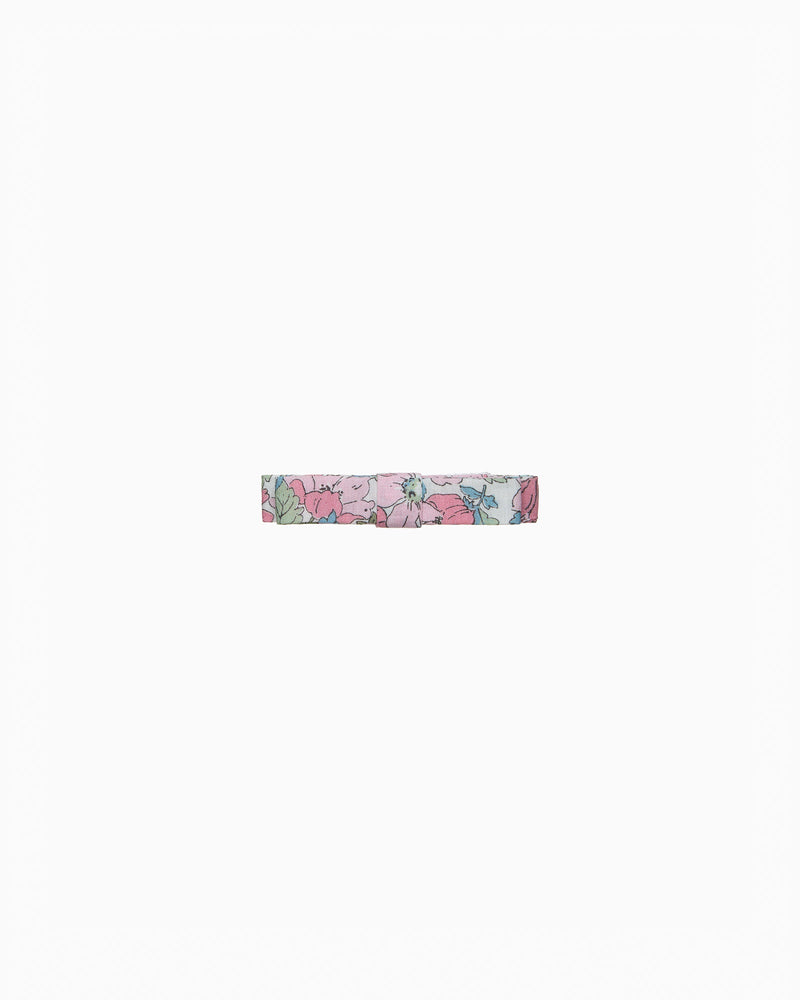 Lily Rose Clip Small Bow Hair Clip in Pink Dahlia