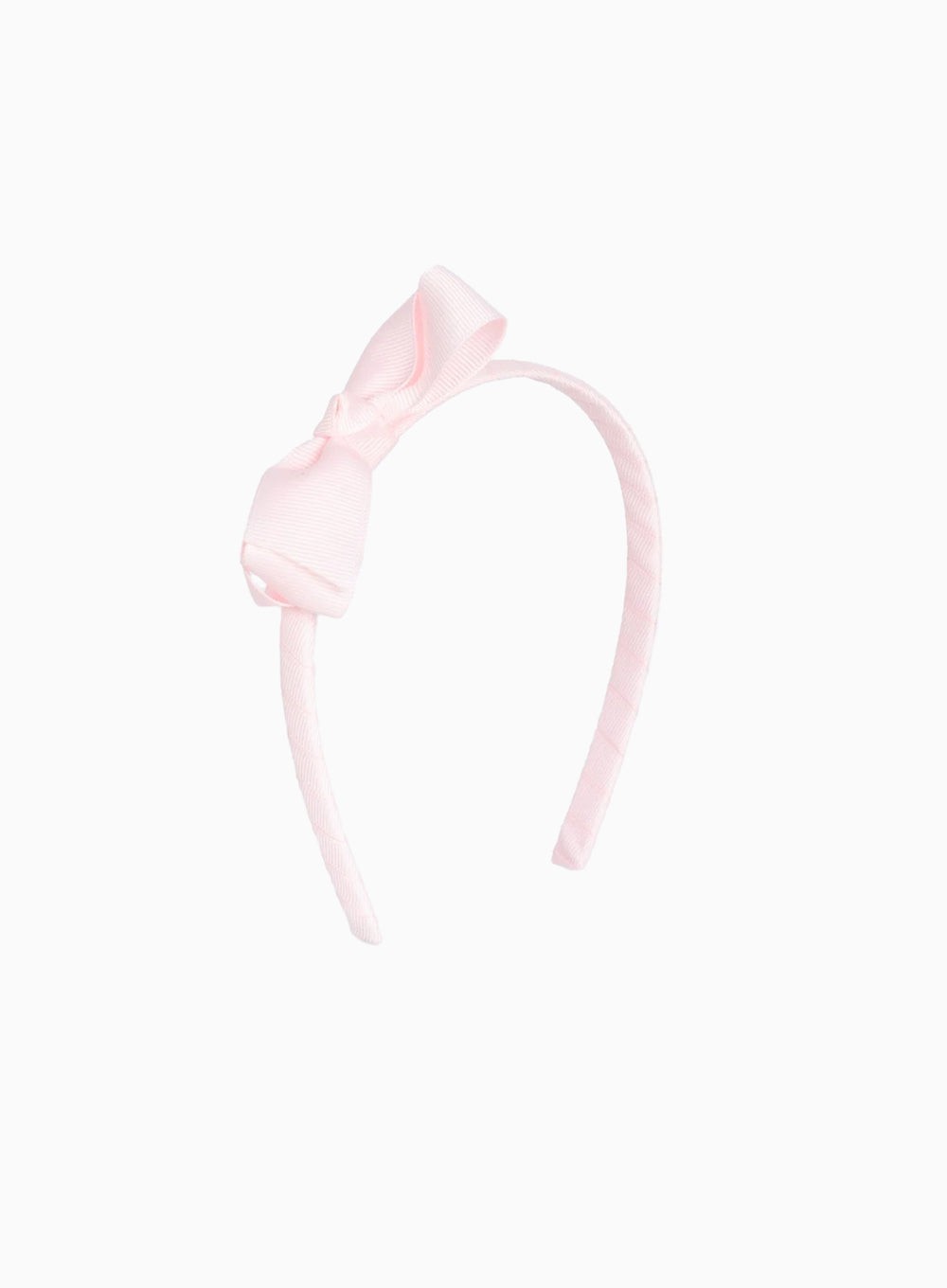 Powder Pink Pretty Bow Alice Band | Trotters Childrenswear