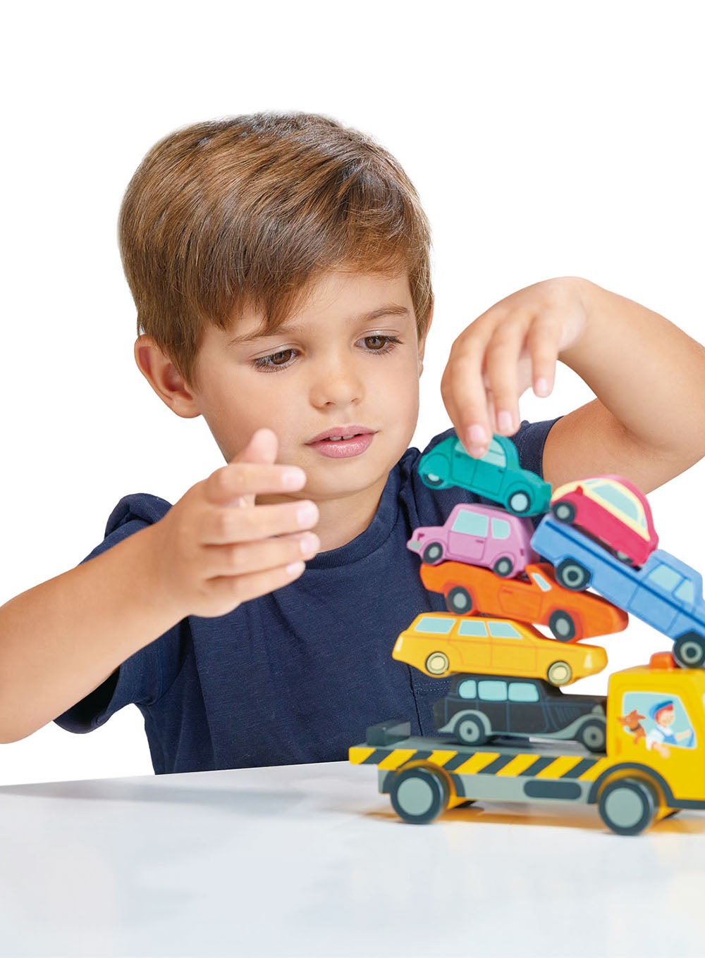 Tender Leaf Toys Stacking Cars | Trotters London