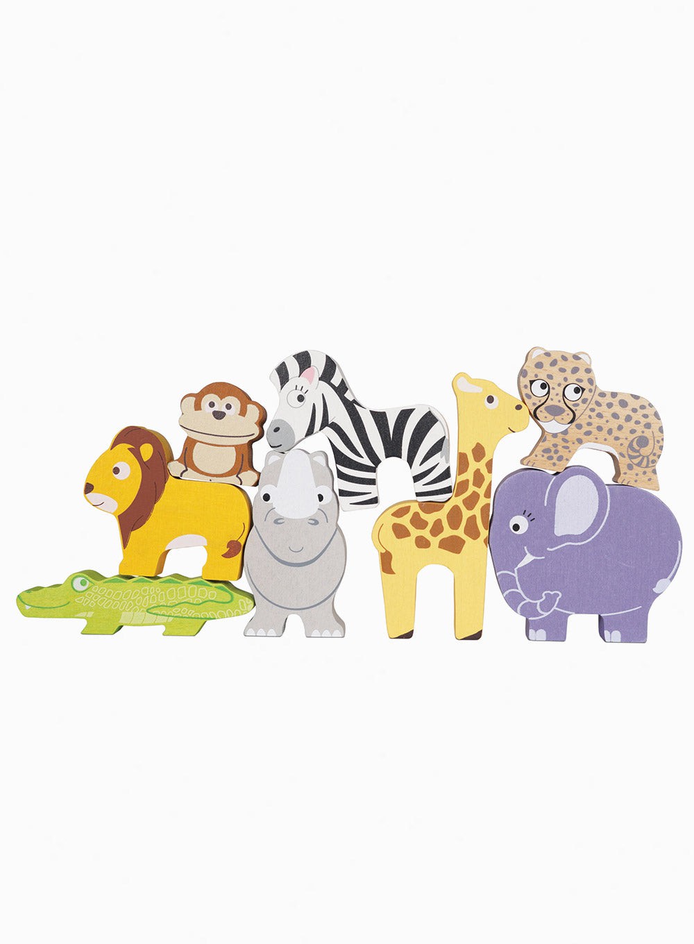 Le Toy Van Safari Animal Stacker | Trotters Childrenswear